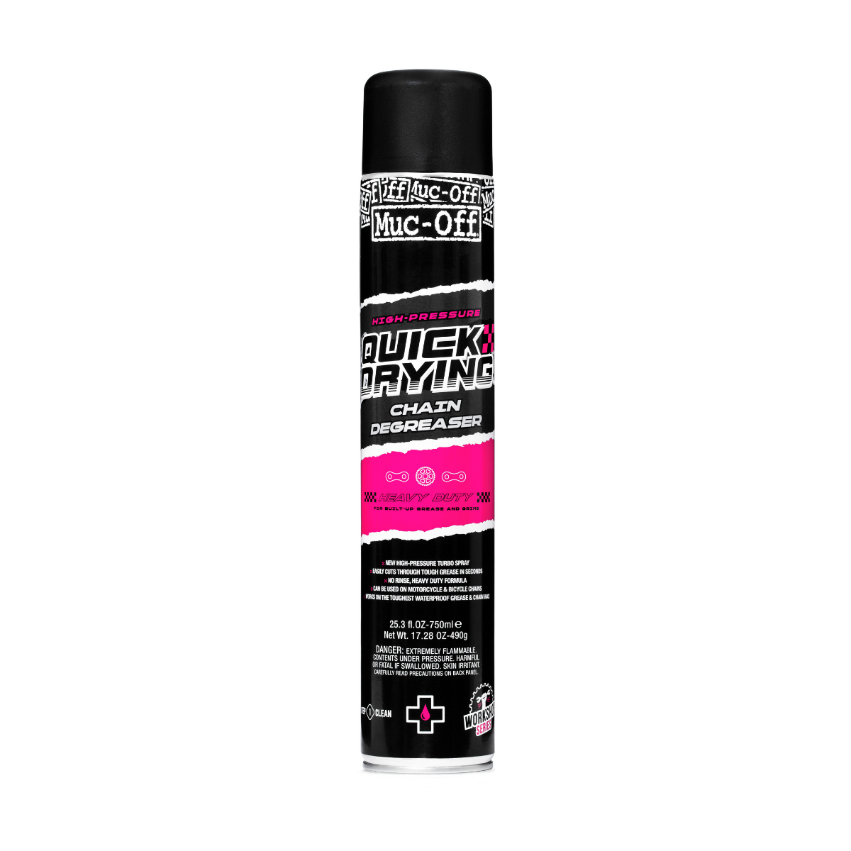 Muc-Off High Pressure Quick Drying Degreaser דגריזר יבוש מהיר לאופניים